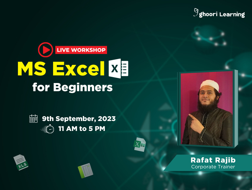 Live Workshop on MS Excel for Beginners